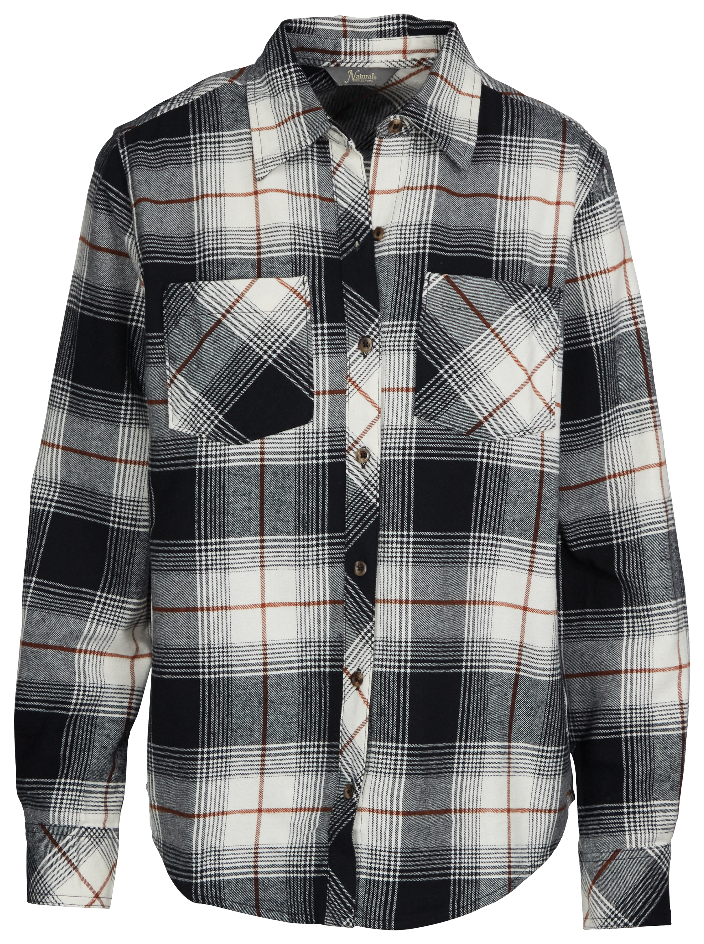 Natural Reflections Flannel Button-Down Long-Sleeve Shirt | Bass Pro Shops